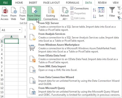 Microsoft Excel Import From Folder Data Source Missing From Powerpivot Super User