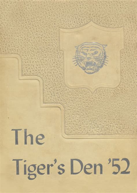 1952 Yearbook From Daingerfield High School From Daingerfield Texas