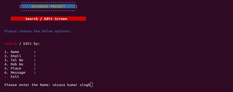 Github Utsavasinghcommand Line Database Tool Database Is A Bash