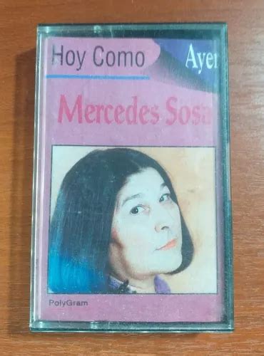 Cassette Mercedes Sosa Hoy Como Ayer Polygram Compilaci Mercadolibre