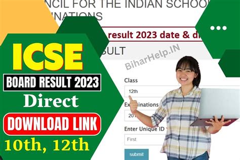 ICSE Board Result ICSE Board th th क रजलट हआ जर ऐस चक कर रजलट Live