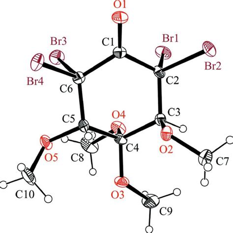The Molecular Conformation And Atom Numbering Scheme For The Title Download Scientific Diagram