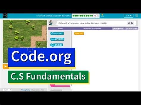 While Loops With The Farmer CS Express Lesson 12 12 Course D 12 12