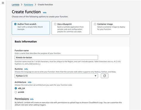 Connect To Kinesis Tecton