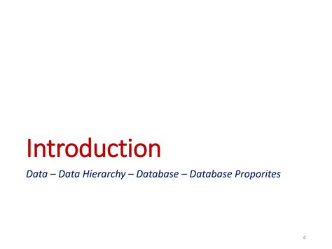 overview of data base systems concepts and architecture pptx