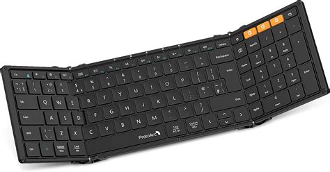 Xk01 Tri Fold Bluetooth Keyboard Uk Layout Protoarc