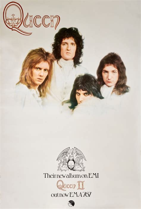 Queen Six Early Posters 1970s Freddie Mercury A World Of His Own