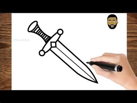 How To Draw A Simple Dagger Easy Step By Step Leer Tekenen Tekenen How To Draw A Simple Dagger Easy Step By Step Leer Tekenen Tekenen