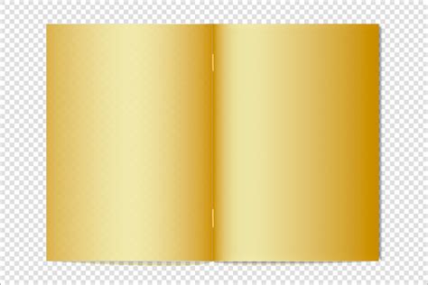디자인의 투명한 배경에 얇은 반투명 금 호일로 만든 두 페이지 짜리 소책자 또는 엽서의 벡터 모형 0명에 대한 스톡 벡터 아트 및 기타 이미지 Istock