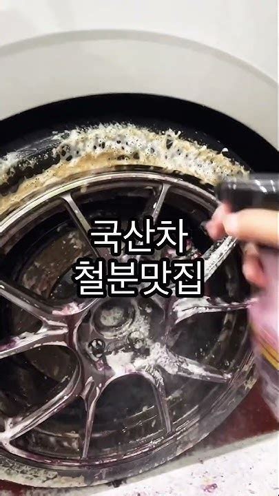 국산차도 철분맛집 세차 가능 세차브이로그 세차 Youtube