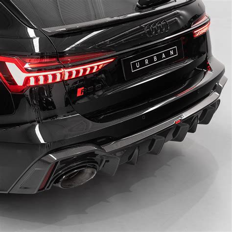 Rs6 Rear Diffuser Assembly With Urban Branding
