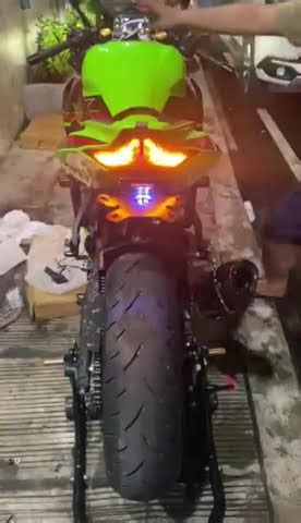 Zx4rr Tail Tidy With Integrated Tail Light Youtube