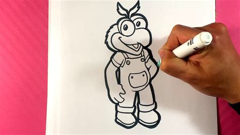 Gonzo Muppet Drawing