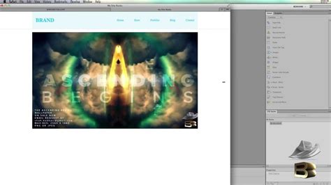 How To Create Full Width Header Fixed Width Content Website With Image Slider In Adobe