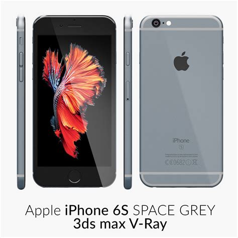 Iphone 6s Gris Espacial V Ray Modelo 3d 19 Max Free3d
