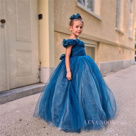 Princess Dress Blue Princess Dress Ships Within 24 Hours Etsy