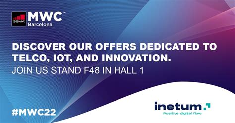 inetum on linkedin mwc22 innovation telecom mobile telco