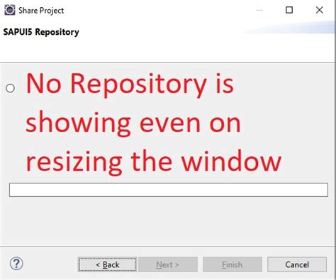 Eclipse No Option To Submit And Retrieve Sap Ui5 Application In Abap Repository Stack Overflow