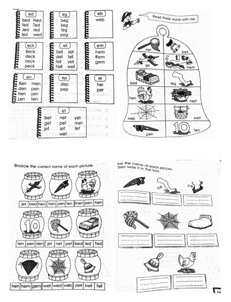 Short E Cvc Words Pdf