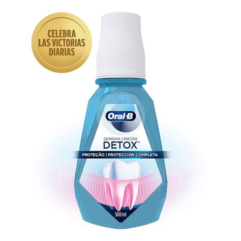 Enjuague Bucal Oral B Encías Detox 500 Ml Walmart