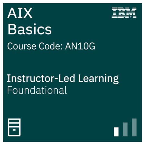 AIX Basics Code AN10G Credly