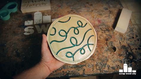 Scrap Wood City Epoxy Resin Cnc Machine And Woodturning Experiments