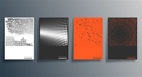 전단지 포스터 브로셔 커버 배경 벽지 타이포그래피 또는 기타 인쇄 제품을위한 최소한의 하프 톤 디자인 벡터 일러스트레이션 0명에