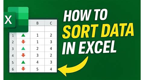 How To Sort Data In Excelexcel Sort Datasort Data In Excelsorting In Excelhow To Sort Value