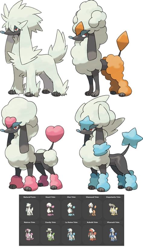 Ultra Pokemon Sun And Moon Furfrou Haircut Bundle 6iv Ev Trained Artofit