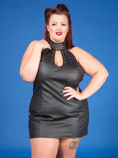 Plus Size Mini Dress Honour Clothing