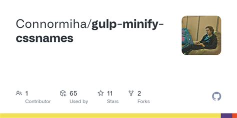 Github Connormihagulp Minify Cssnames