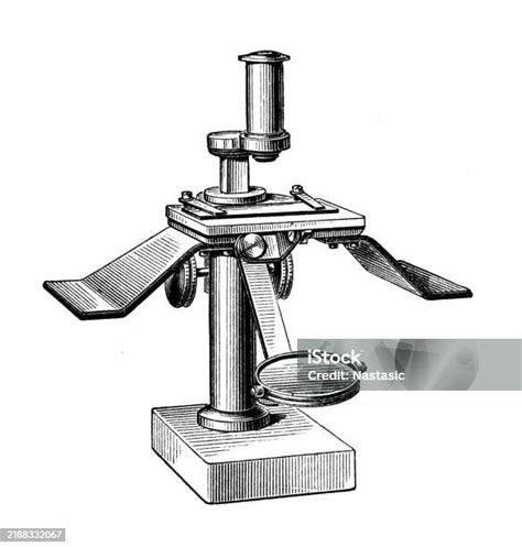 Zeiss Dissecting Microscope Stock Illustration Download Image Now