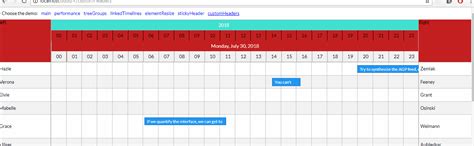 Custom Headers · Issue 349 · Namespace Ee React Calendar Timeline · Github