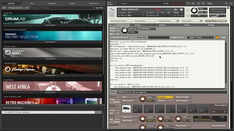 Kontakt Scripting Add Knobs And Switches Youtube