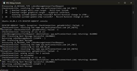 How To Disable The Wsl Debug Console Window On Startup