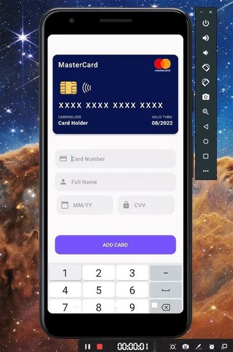 Animated Credit Card Input Form Using Flutter Youtube