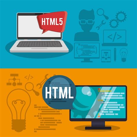 Premium Vector Developer Web Responsive Design