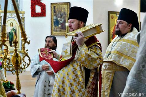 В праздник Преображения Господня архиепископ Витебский и Оршанский Димитрий совершил