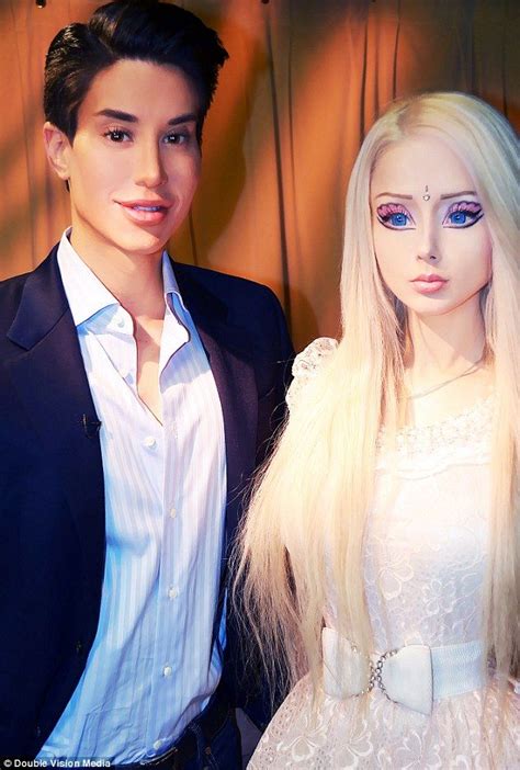 Human Barbie And Ken Photoshoot