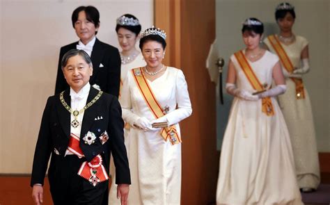 Japans Emperor And Empress Host 2025 New Year Reception
