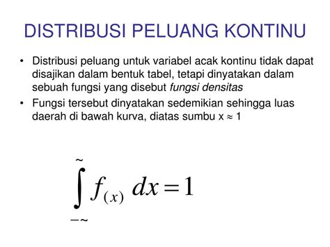 Ppt Distribusi Peluang Powerpoint Presentation Free Download Id