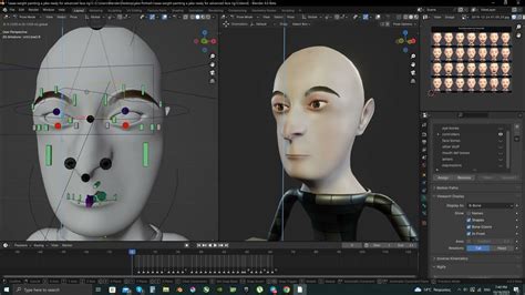 Advanced Facial Rig Demonstration In Blender Animations Blender Artists Community