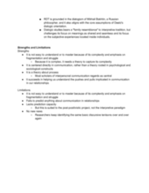 SOLUTION Relational Dialectics Theory Studypool