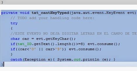 Digitar sólo Numeros en JTextField JAVA NetBeans Programadortico com