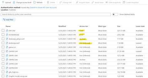 Azure Tip 11 View Blob Container Storage In Azure Storage Account By Storage Tier Hot Cool