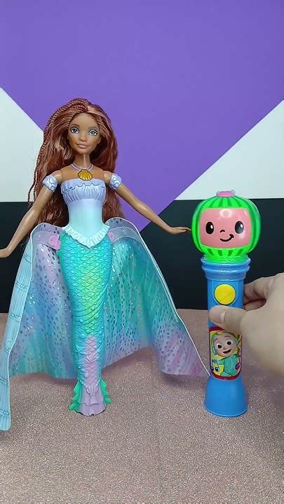 Best Cocomelon Microphone And Transforming Ariel Youtube