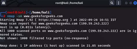 Host Discovery In Nmap Network Scanning GeeksforGeeks