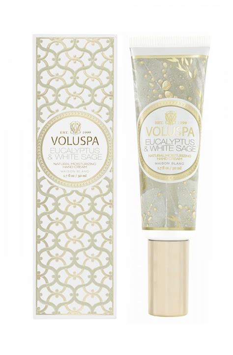 Voluspa Eucalyptus And White Sage Hand Cream 50 Ml