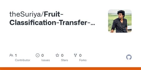 Github Thesuriyafruit Classification Transfer Learning