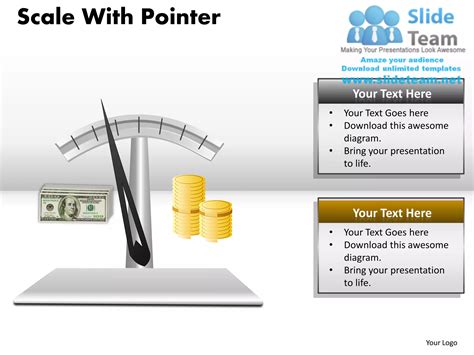 Scale With Pointer Powerpoint Presentation Slides Ppt Templates Pdf